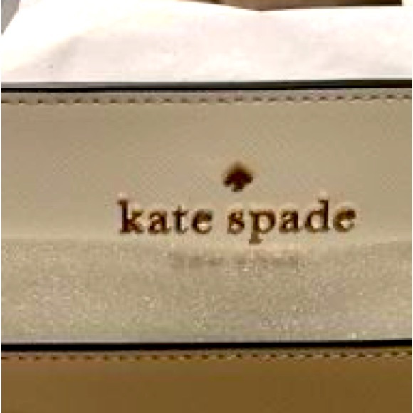 kate spade | Bags | Staci Colorblock Style A Combination Of Beige And ...